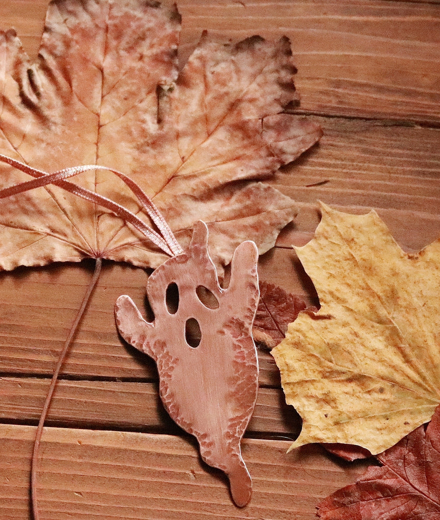 Copper ghost decoration keepsake – hearts of brass