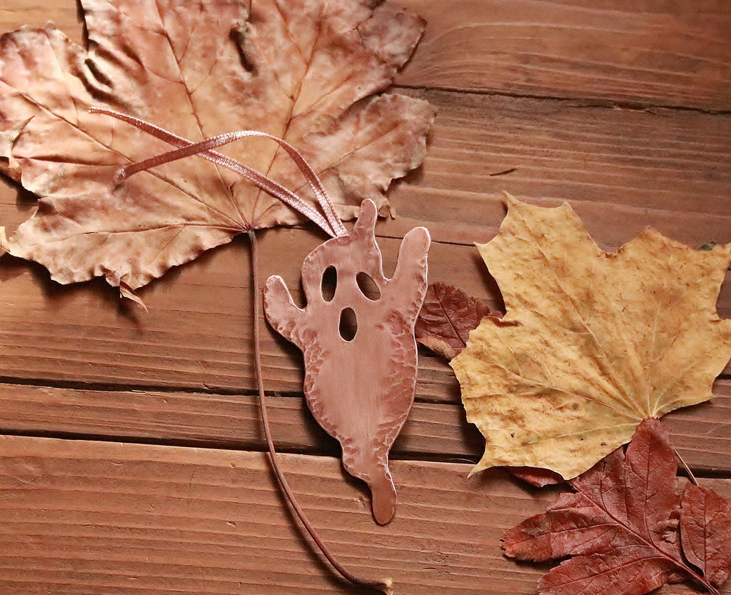 Copper ghost decoration keepsake – hearts of brass